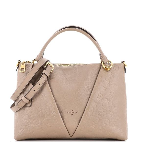 Louis Vuitton | Bags | Louis Vuitton V Tote Monogram Empreinte Leather ...